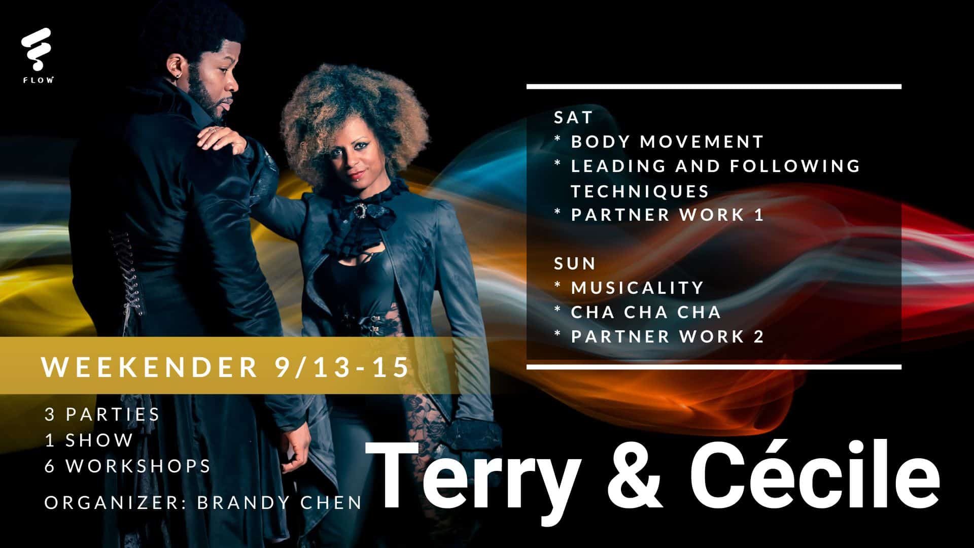 Full Pass Lot: 5 – Terry and Cécile Taipei Salsa Weekend Full Pass Lot: 5 – Terry and Cécile Taipei Salsa Weekend